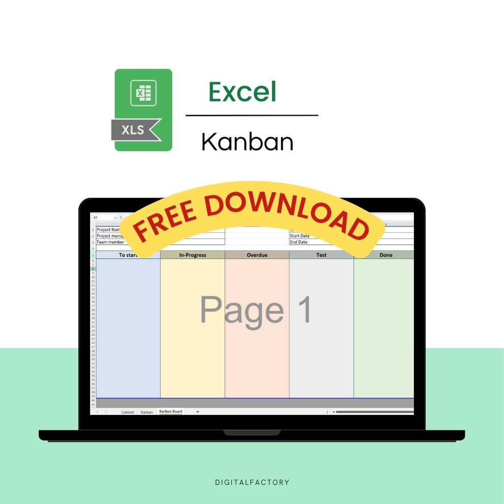 Free Excel Kanban Template to Organize Your Tasks