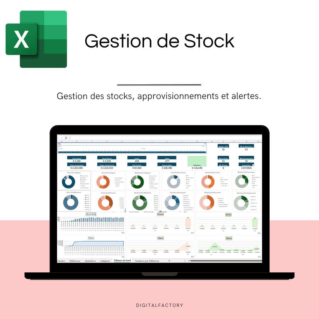 Stock Tracking Excel Template to Download