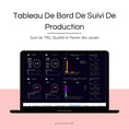 Tableau de Bord de Production Excel : Suivi TRS dans Industrie 4.0 ...