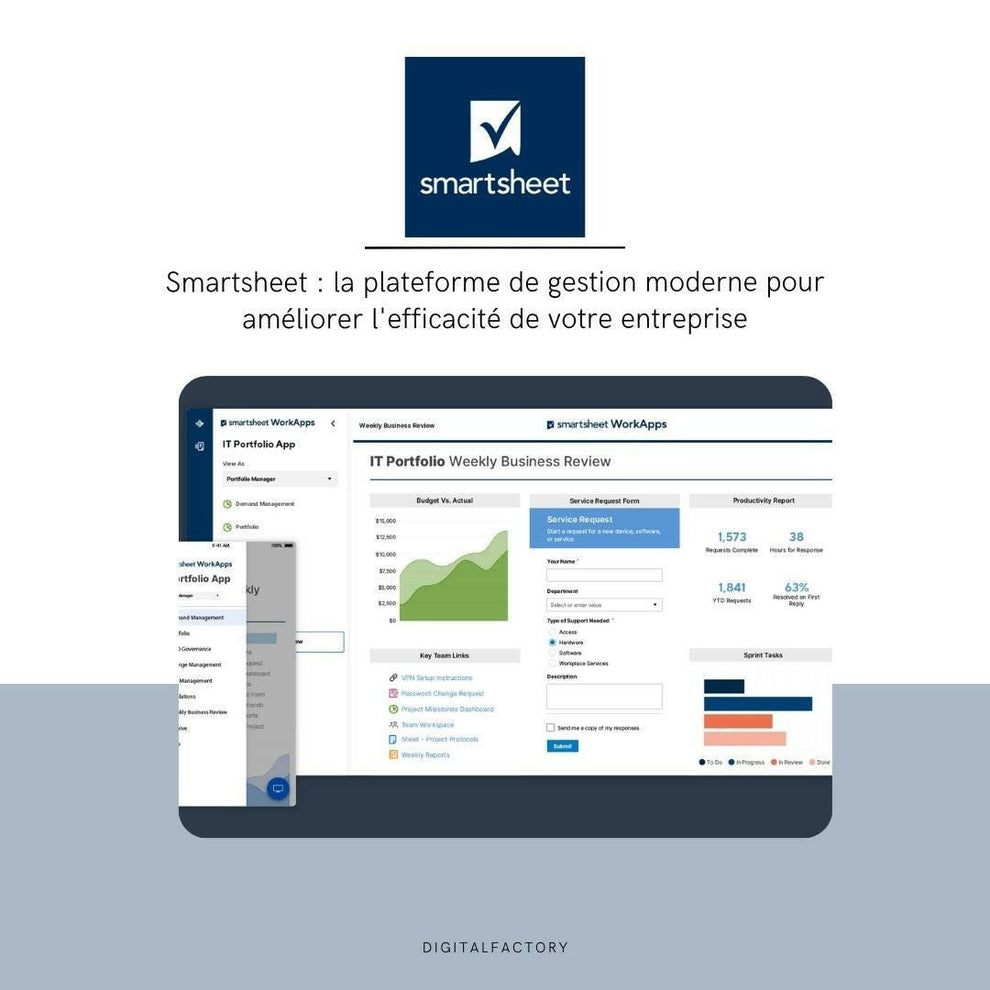 Smartsheet: modern work management platform – Digital Factory