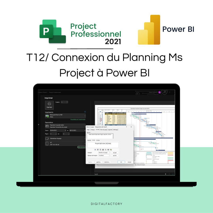 Formation Power BI en Ligne pour Gestion de Projet
